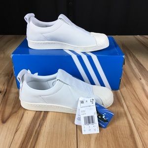 adidas | Shoes | Nwt Adidas Originals Superstars Slip On Clamshell ...